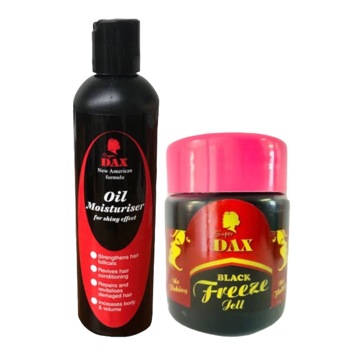 Super Dax Oil Moisturiser 250ml With Black Freeze Gel 100g | Shop Today ...