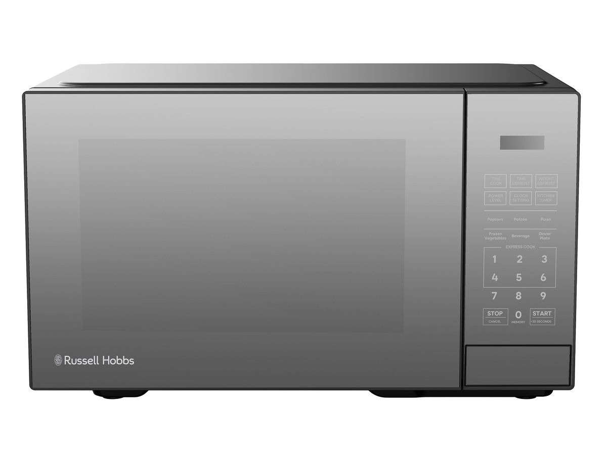 Russell Hobbs rhem21l 20l Electronic Black Mirror Microwave | Shop ...