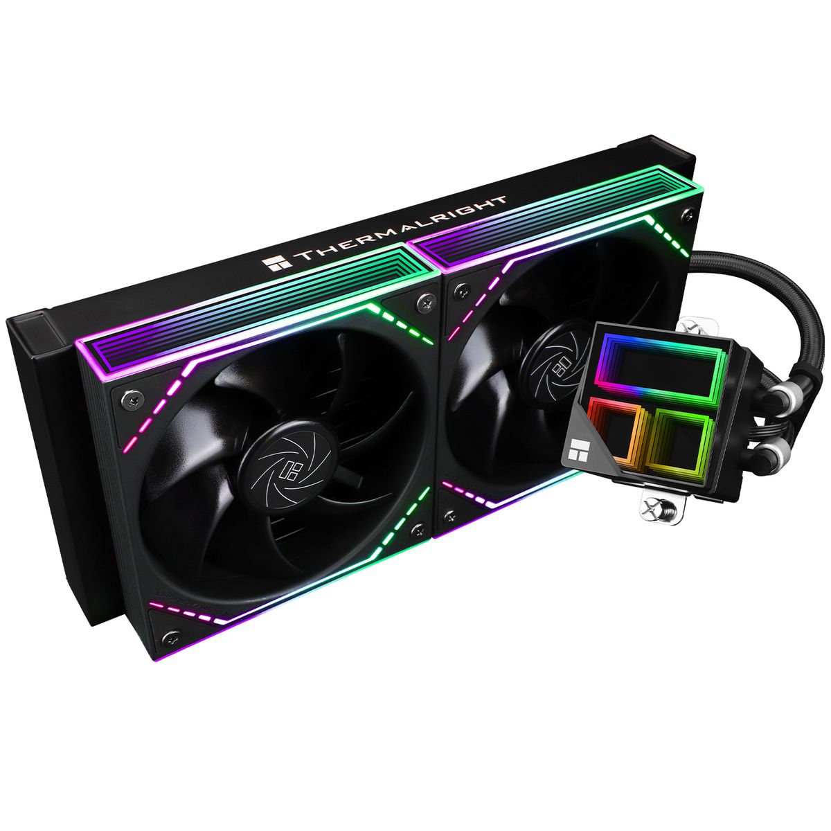 Thermalright Frozen Infinity 240 ARGB AIO CPU Liquid Cooler - Black ...