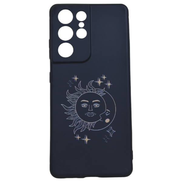Sun And Moon Phone Case With Cutouts Compitable With Samsung Galaxy S21 ...