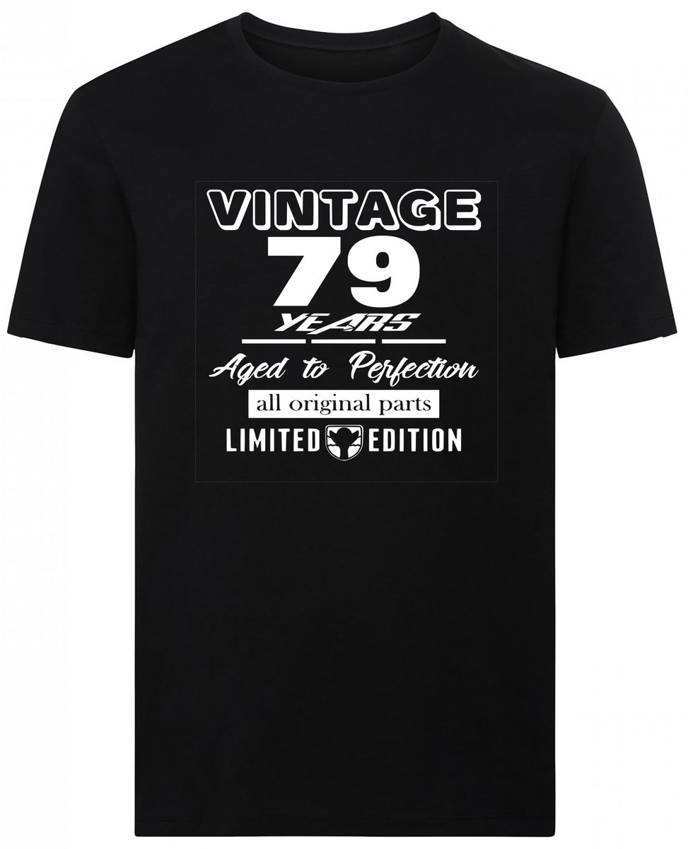 Vintage 79 Limited Edition Birthday Tshirt | Shop Today. Get it ...