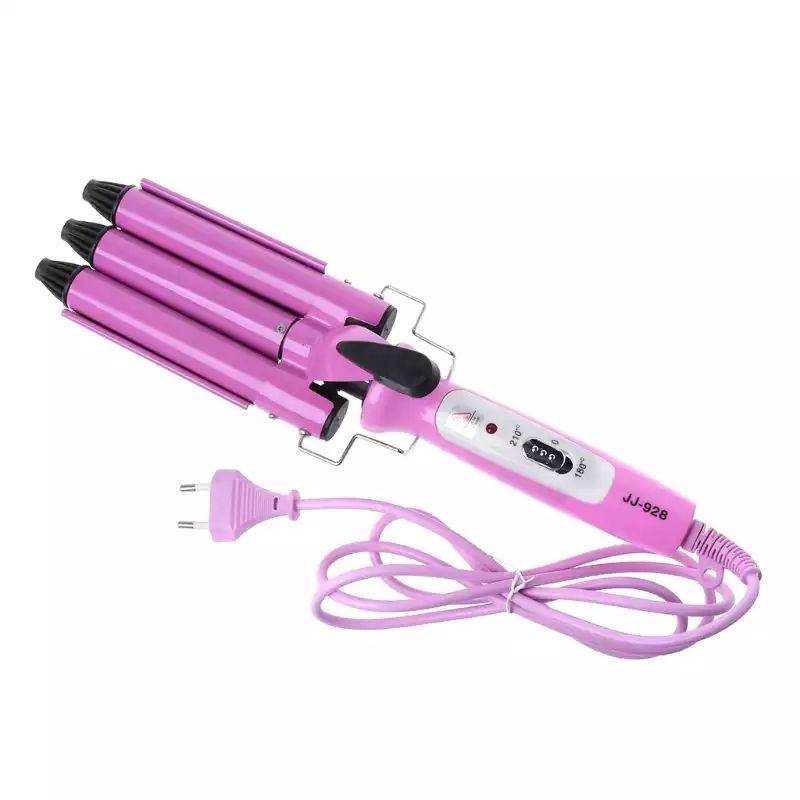 25 mm Pink Junjun 3 Barrel Hair Curler JJ- 928 | Buy Online in South ...