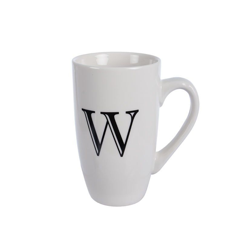 Kitchen Accessories - Mug - Letter 'W' - Ceramic - White | Shop Today ...