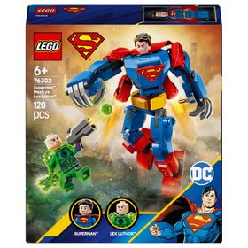 LEGO® DC Superman™ Mech vs. Lex Luthor™ Super Hero™ Toy Figure Playset ...