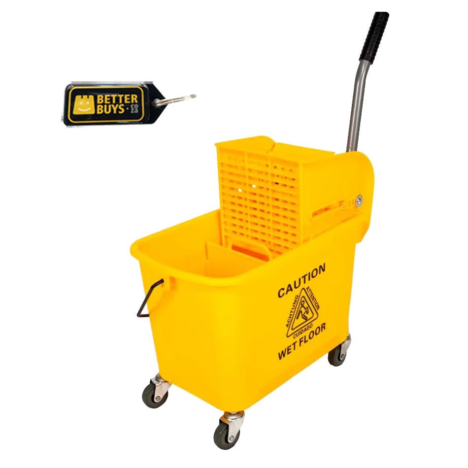 Mop Wringer with Bucket - 20 Litre - Yellow & Gel Key Holder | Shop ...