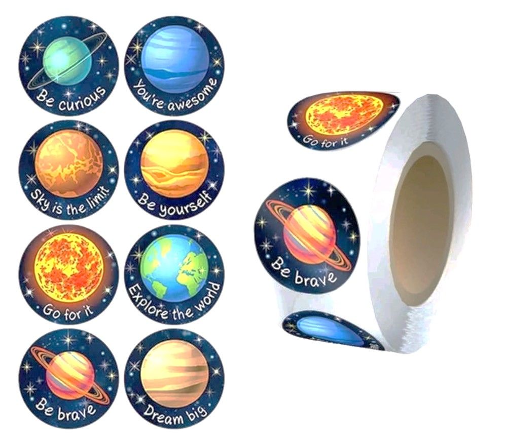 School Teacher Reward/Motivational Stickers – Planets | Shop Today. Get ...