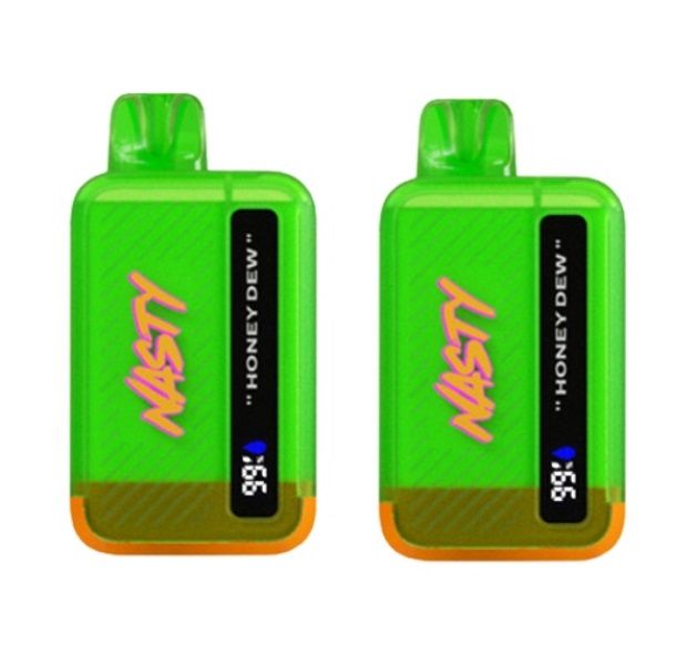 Nasty Disposable Rechargeable Vape 8500 puff 50mg - Honeydew 2 Pack ...