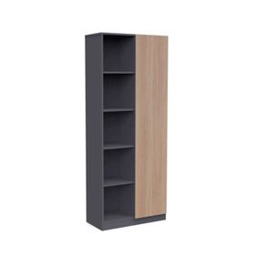Togo 1 Door 5 Shelf High Cabinet | Shop Today. Get it Tomorrow ...