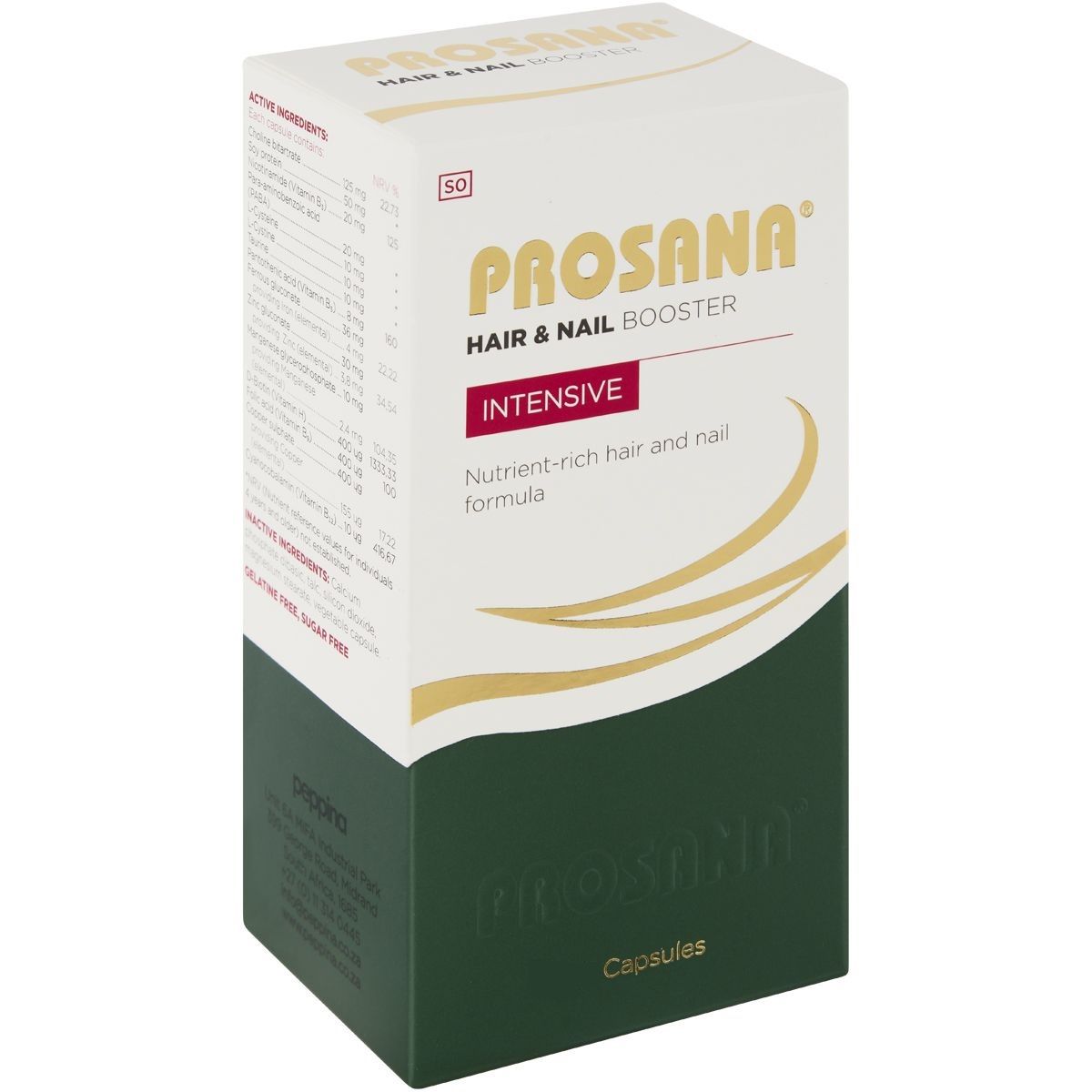 Prosana Hair And Nail Booster Intensive 90 s Buy Online In South 