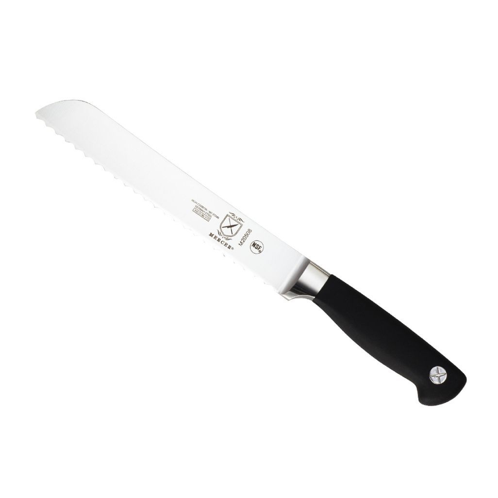 Mercer Culinary Genesis Wavy Edge Wide Bread Knife 20cm | Shop Today ...
