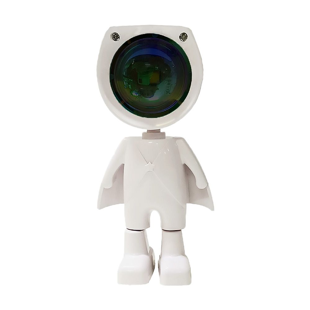 LED Astronaut USB Rechargeable Sunset Light 360 Rotating Projection ...