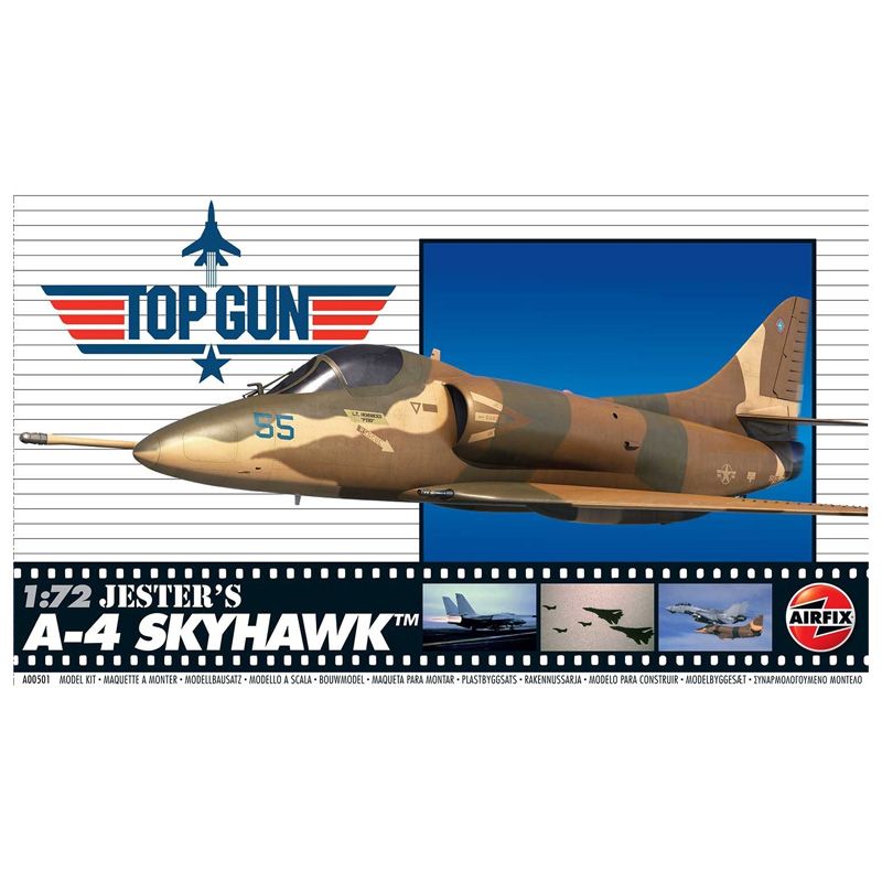 Airfix Top Gun Jester's A-4 Skyhawk 1:72 Scale Model Kit | Shop Today ...