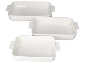 Danny home - Ceramic Rectangular Casserole Set - 3 Pieces | Shop Today ...
