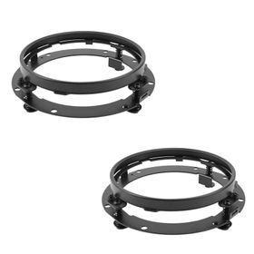 Set of 2 7 Inch LED Headlight Mounting Bracket | Shop Today. Get it ...