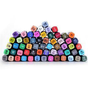 80 Colours Double Headed Permanent Art Markers | Shop Today. Get it ...