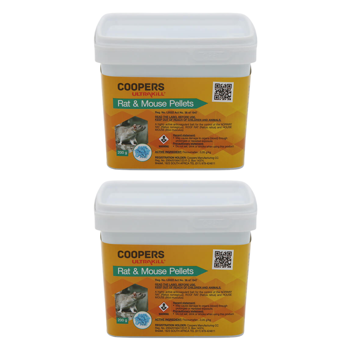 Coopers Ultrakill Mouse and Rat Pellets 200g - 2 Pack | Shop Today. Get ...