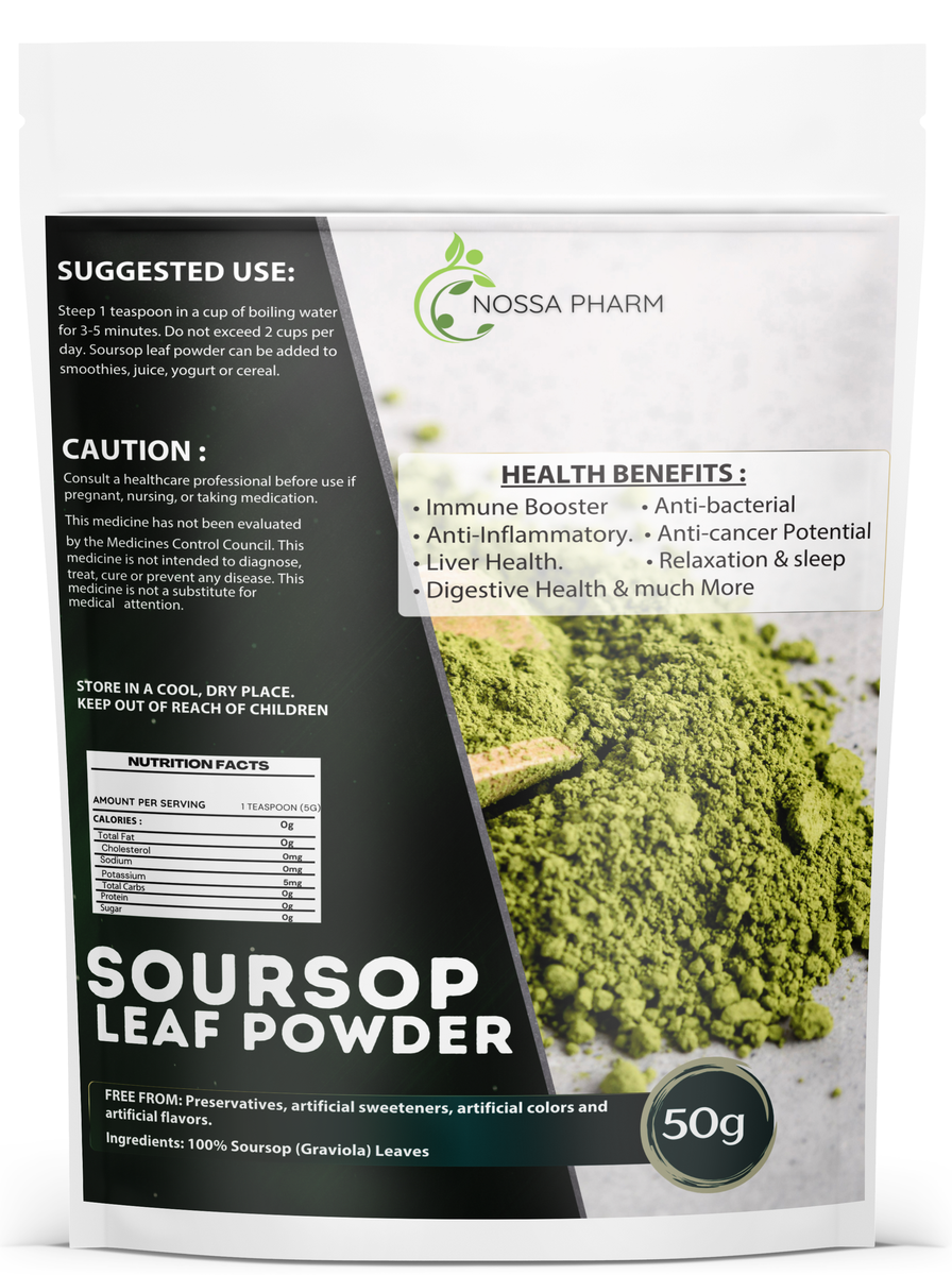 Nossa Pharmacy - Soursop Leaf Powder - 50g | Shop Today. Get it ...