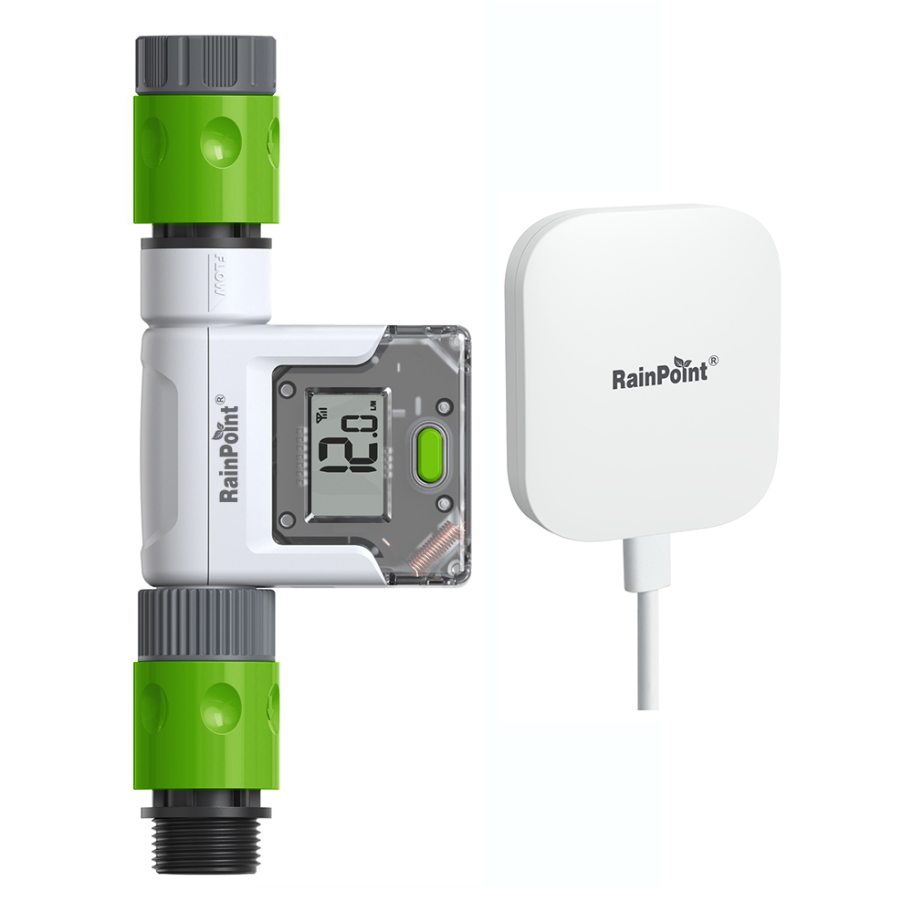 RainPoint Wireless Smart Wi-Fi Water Flow Meter + Wi-Fi Hub | Shop ...