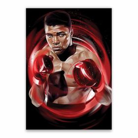 Muhammad Ali Red Poster - A1 | Shop Today. Get it Tomorrow! | takealot.com
