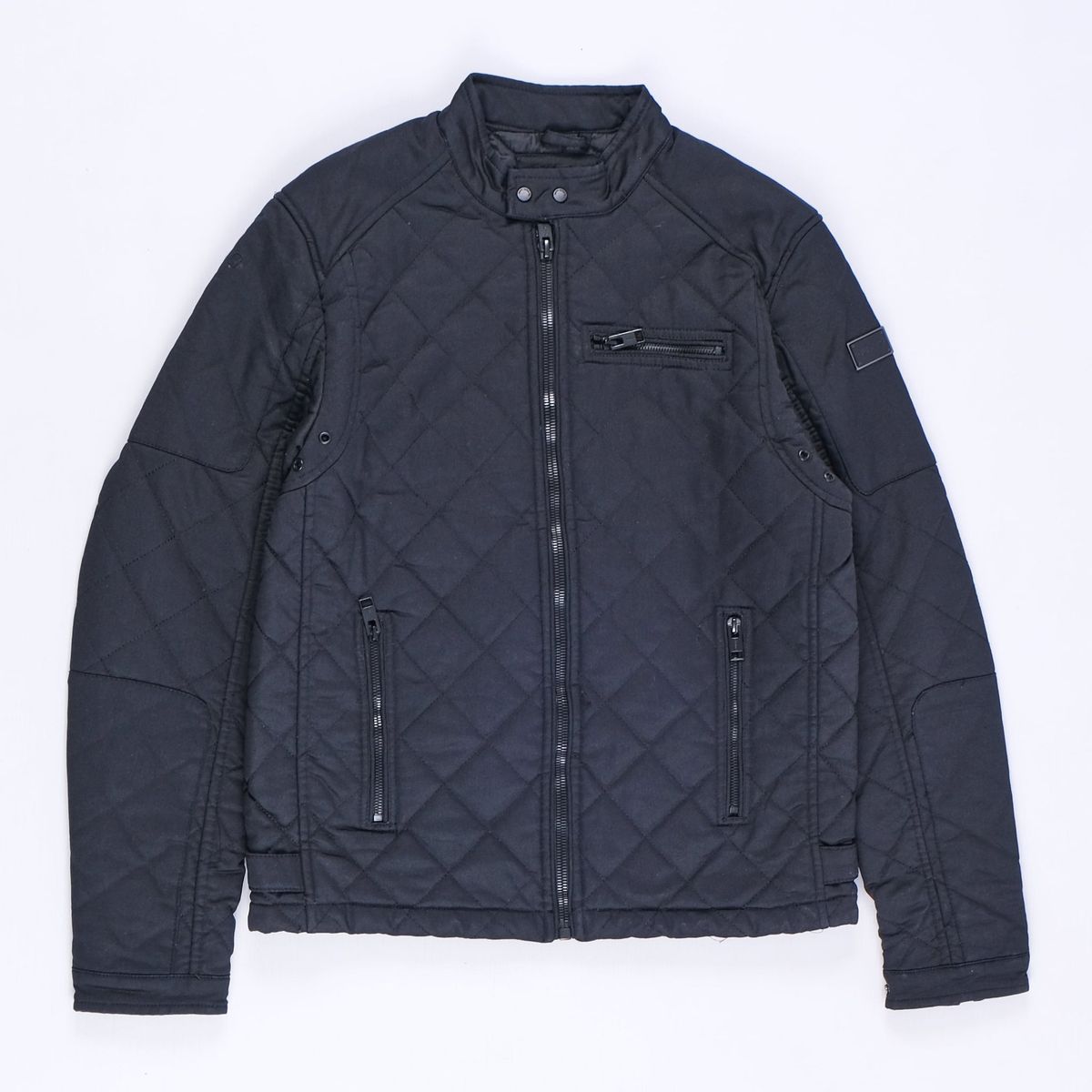 Cutty Joel Men's Navy Quilted Jacket | Shop Today. Get it Tomorrow ...