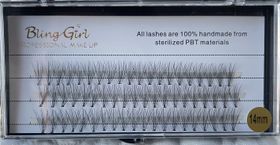 Bling Girl Cluster Individual Eyelashes 14mm Extension 60 Pieces | Shop ...