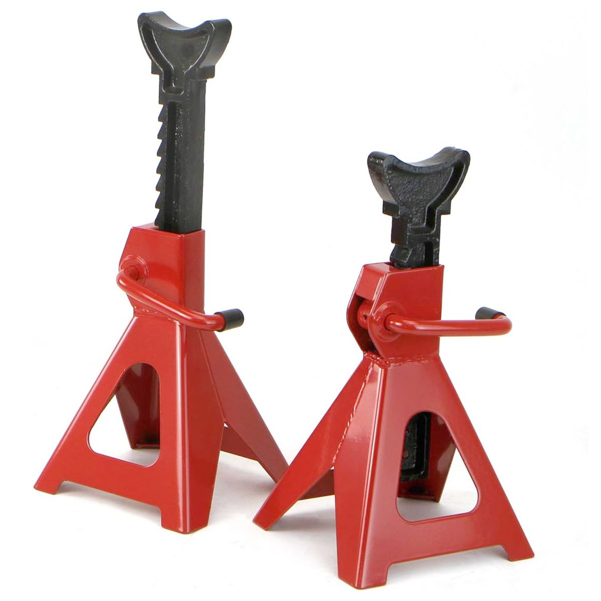 3-Ton Steel Adjust Jack Stands/Car Emergency Low Profile Lift Hand Tool ...