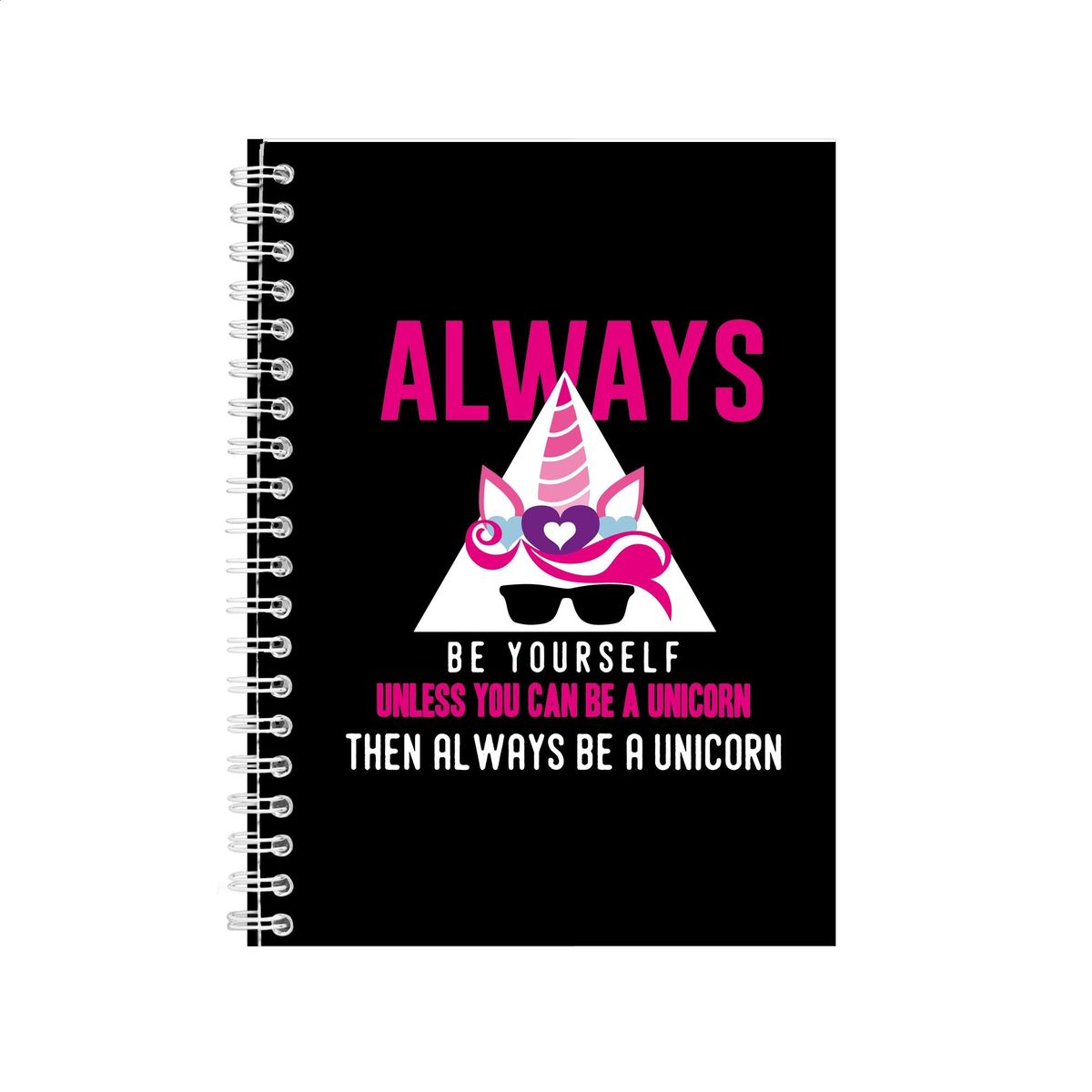 Unicorn Notebook A5 Bound I Mermaid Gift Idea Writing Books Notepad ...