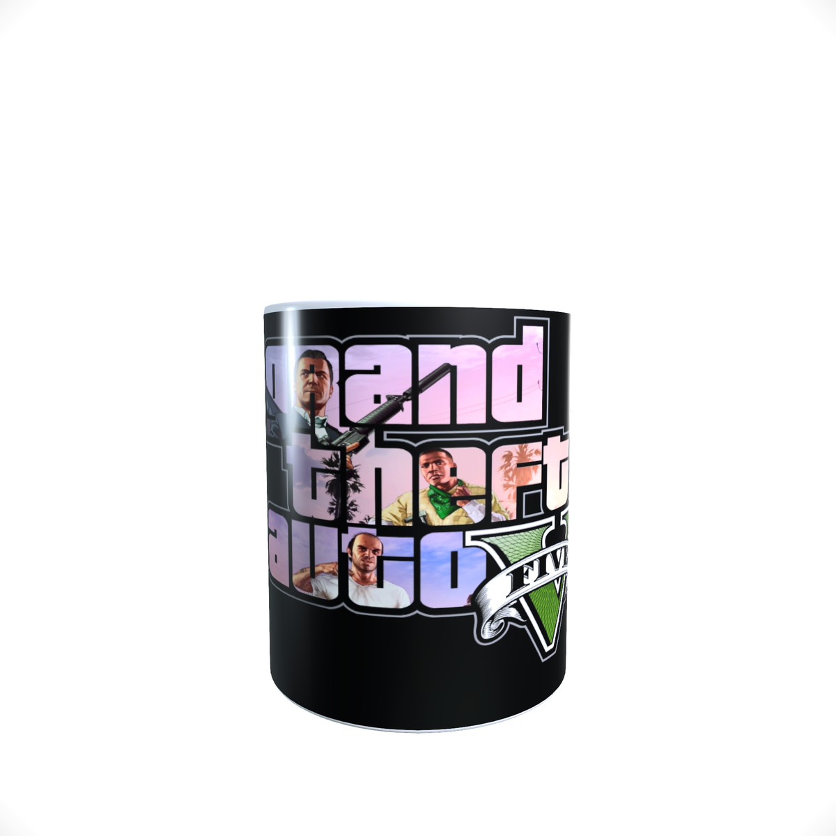 GTA V Characters - Background - Coffee Mug | Shop Today. Get it ...