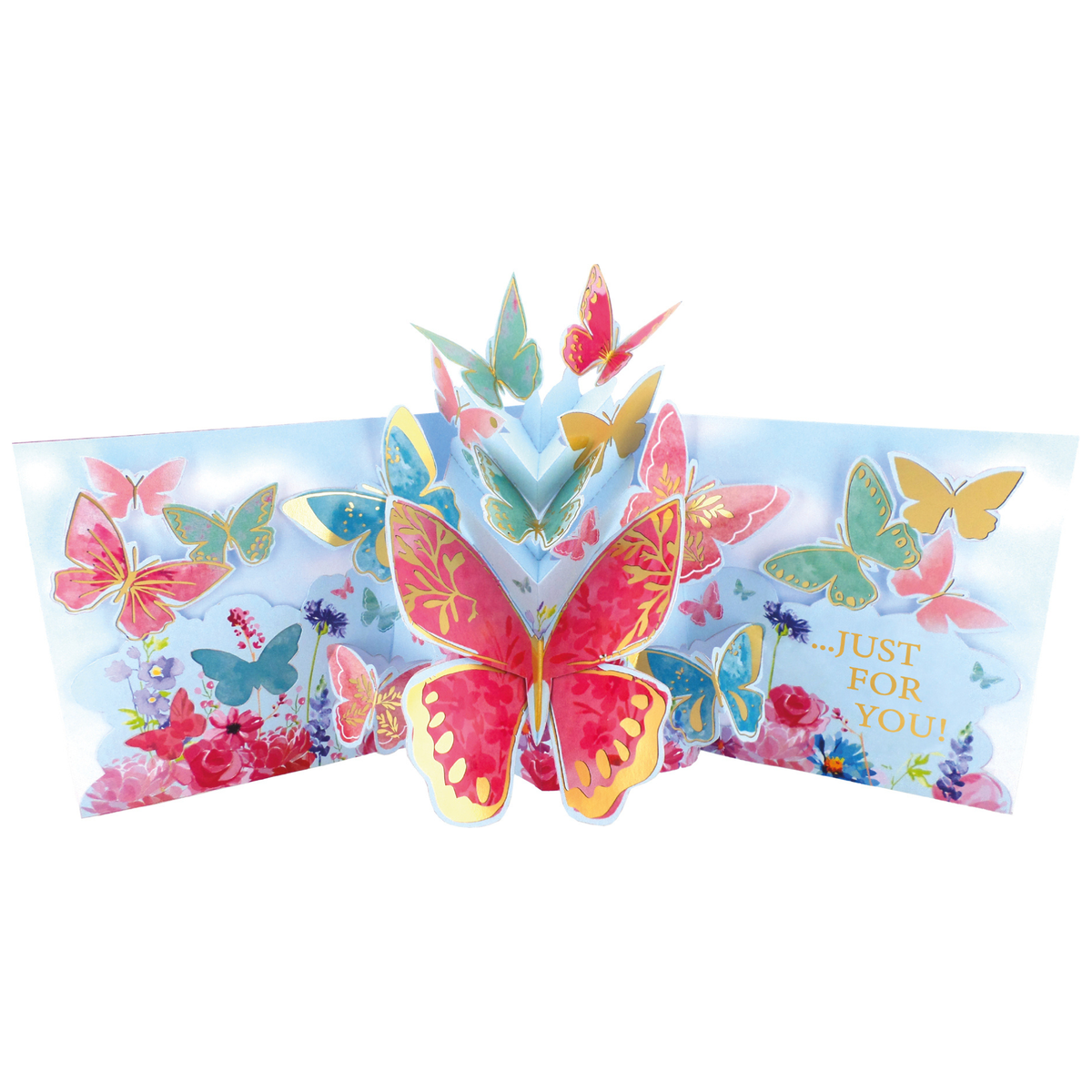 Paper Celebrations Pop-Out Birthday card - Butterflies | Shop Today ...