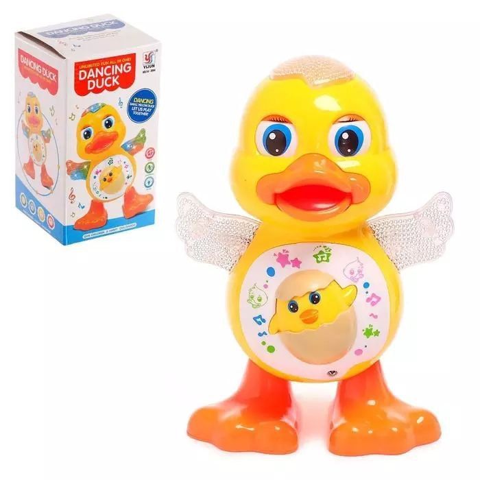 Dancing Duck Toys with Musical Lighting Cute Doll Educational Kids ...