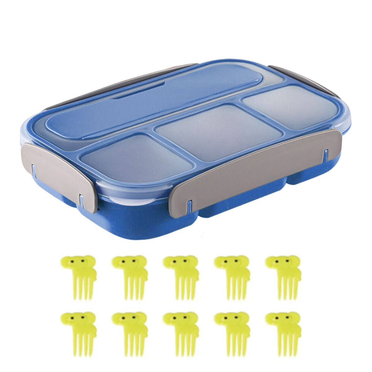 Lunch Box Portable Leakproof Food Carrier Meal Box Bento Container ...