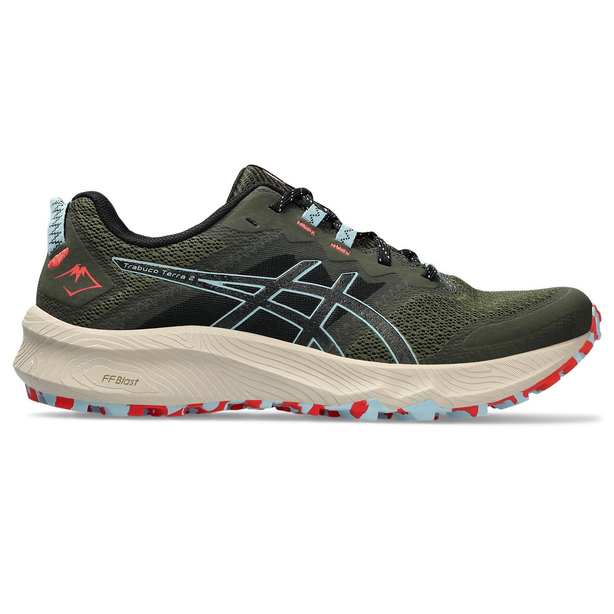 ASICS Men's Trabuco Terra 2 Trail Running Shoe - Green | Shop Today ...