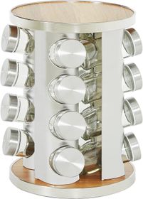 Rotating Silver Spice Rack -16 Jars | Shop Today. Get it Tomorrow ...