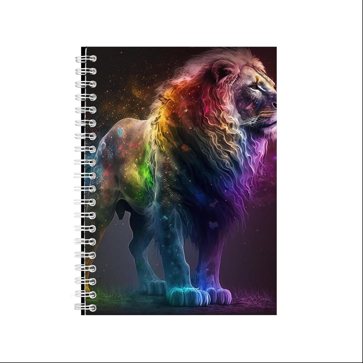 Notebook A5 Lion Fantasy Rainbow Body Aura Gift Idea | Shop Today. Get ...