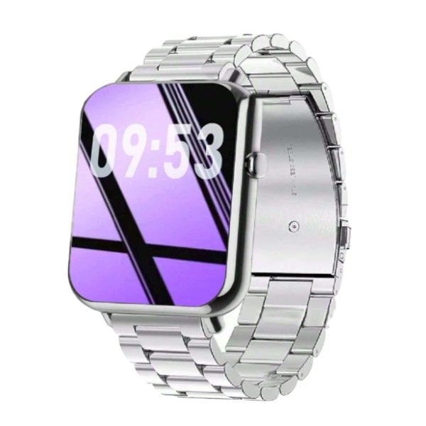 Touchscreen Smart Watch with Multiple Features & Alloy Chunky Strap ...