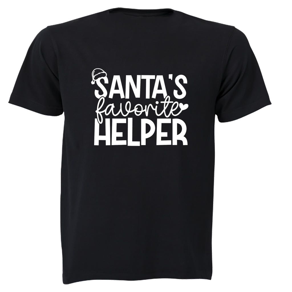 Santa's Favorite Helper - Christmas - Kids T-Shirt | Shop Today. Get it ...