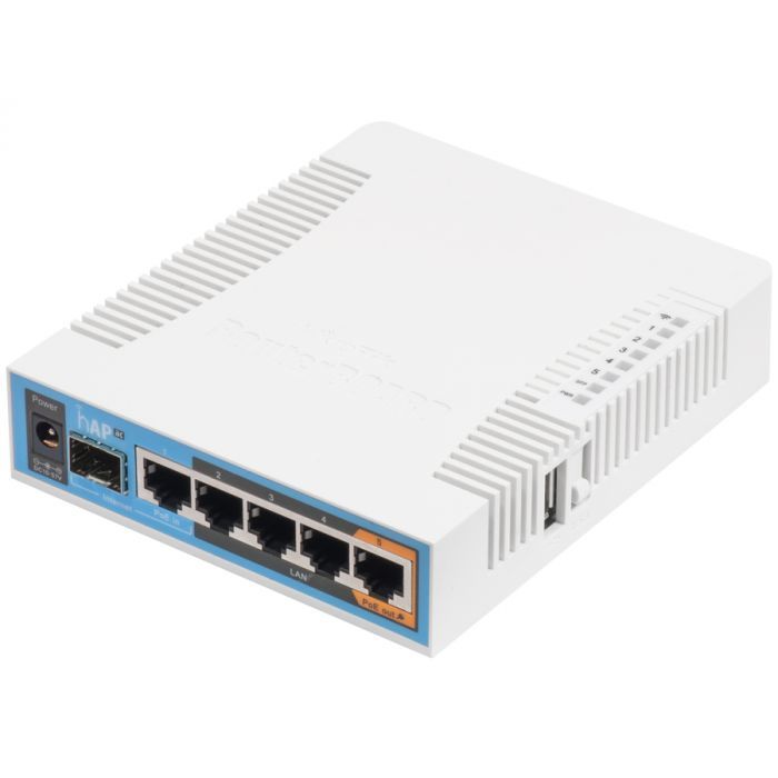 MikroTik hAP ac Dual Band 5 Port Gigabit 1SFP WiFi Router | Shop Today ...