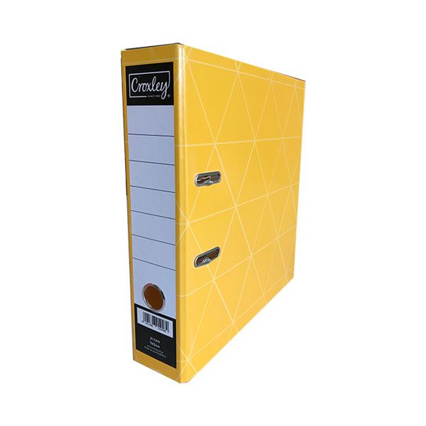 Croxley JD1009 Lever Arch File A4 70mm - Yellow | Shop Today. Get it ...