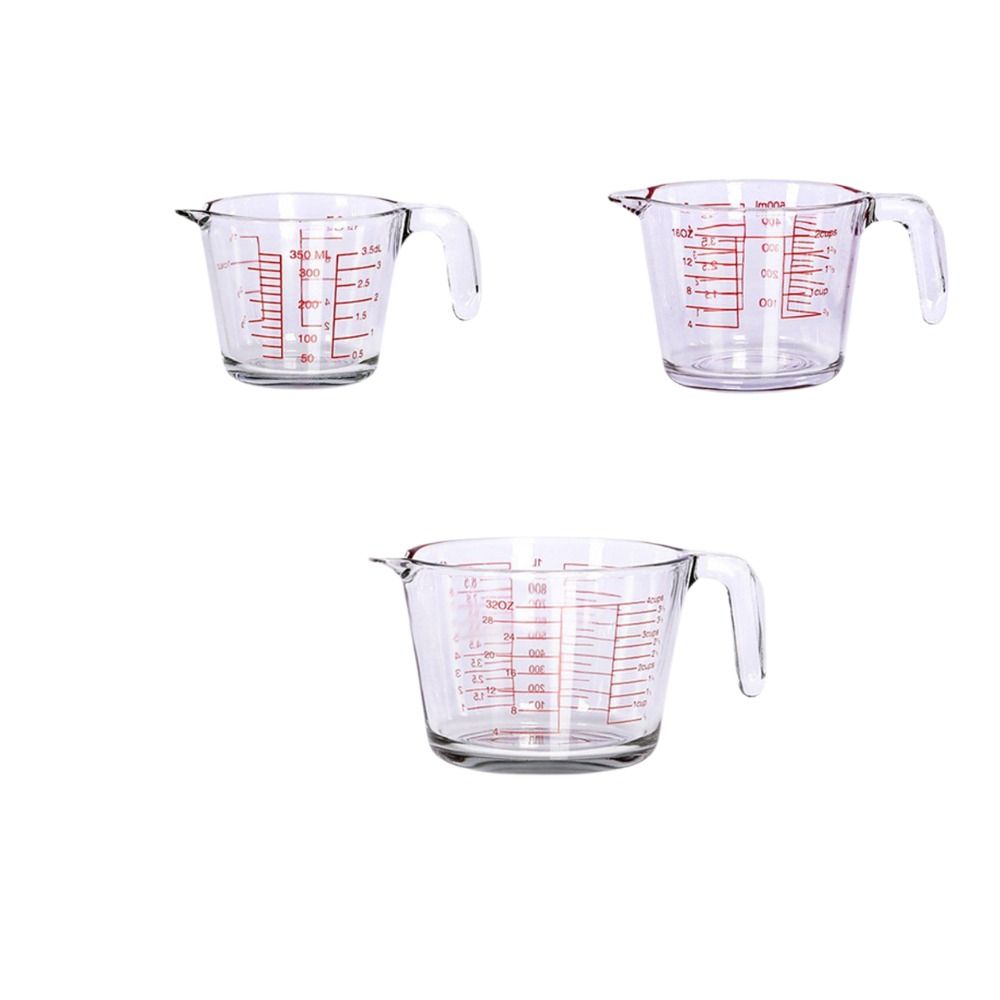Set of 3 Glass Measuring Jugs | Shop Today. Get it Tomorrow! | takealot.com