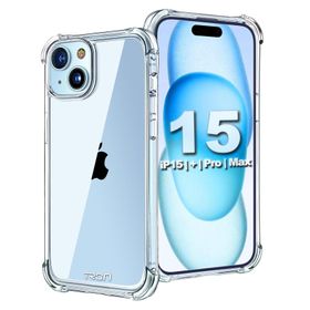 TRON iPhone 15 Series Shockproof Clear Case for iP15/15 Plus/Pro/Pro ...