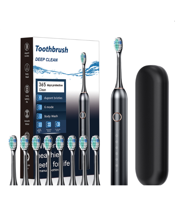 Rechargeable Electric Toothbrush for Adults and Kids 6 Modes | Shop ...