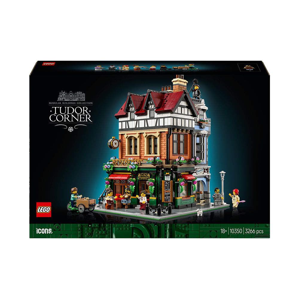 LEGO ICONS Tudor Corner Model Building Kit for Adults 10350 | Shop ...