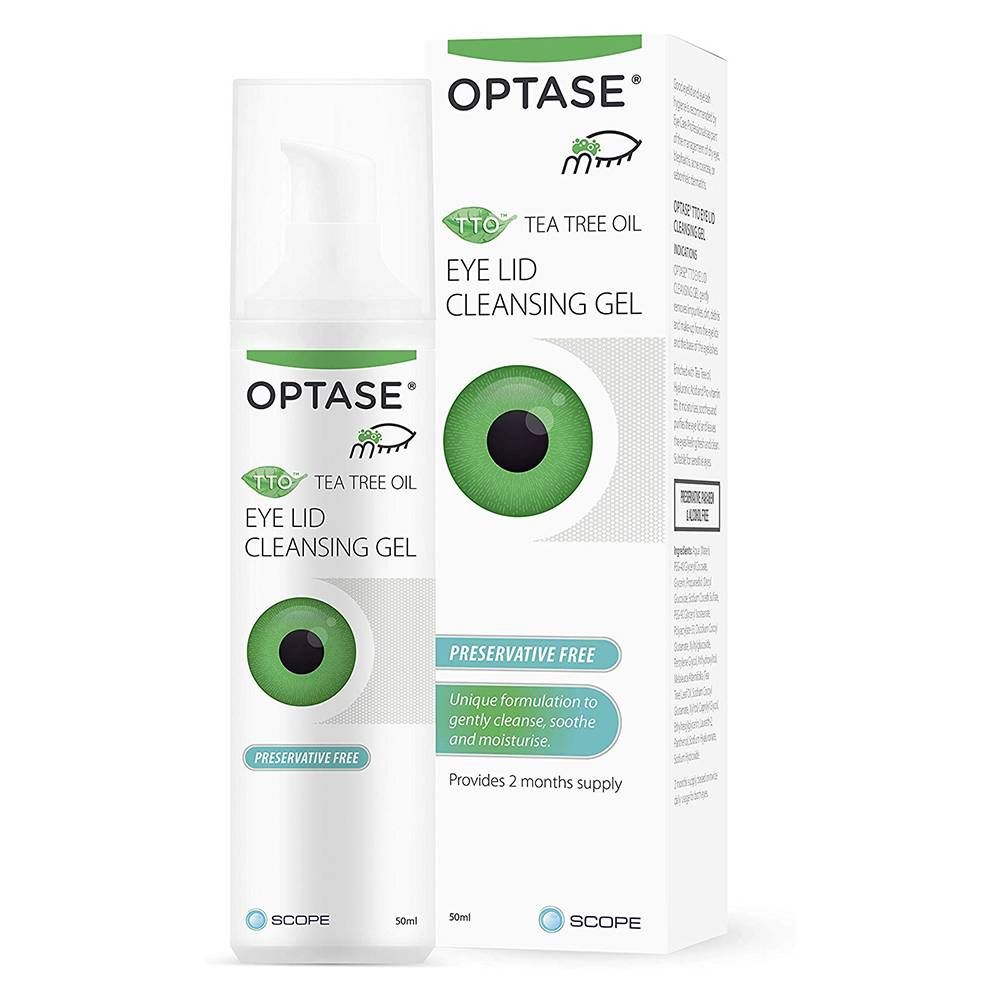 Optase Tea Tree Oil Eyelid Cleansing Gel 50ml Shop Today Get It Tomorrow