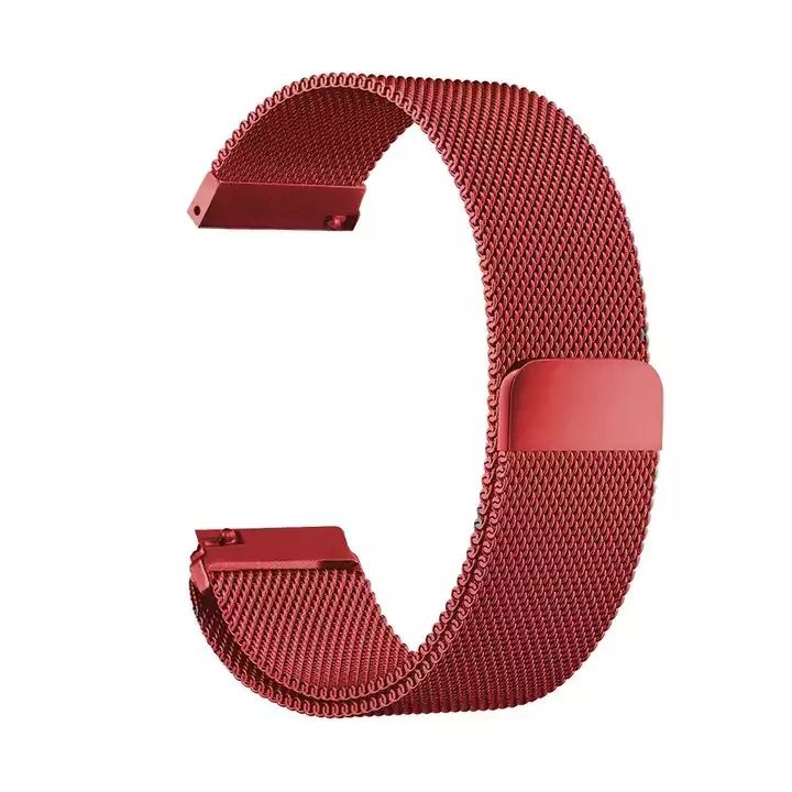 Universal 20mm Replacement Metal Milanese Loop Watch Straps - Quick Release | Shop Today. Get it ...