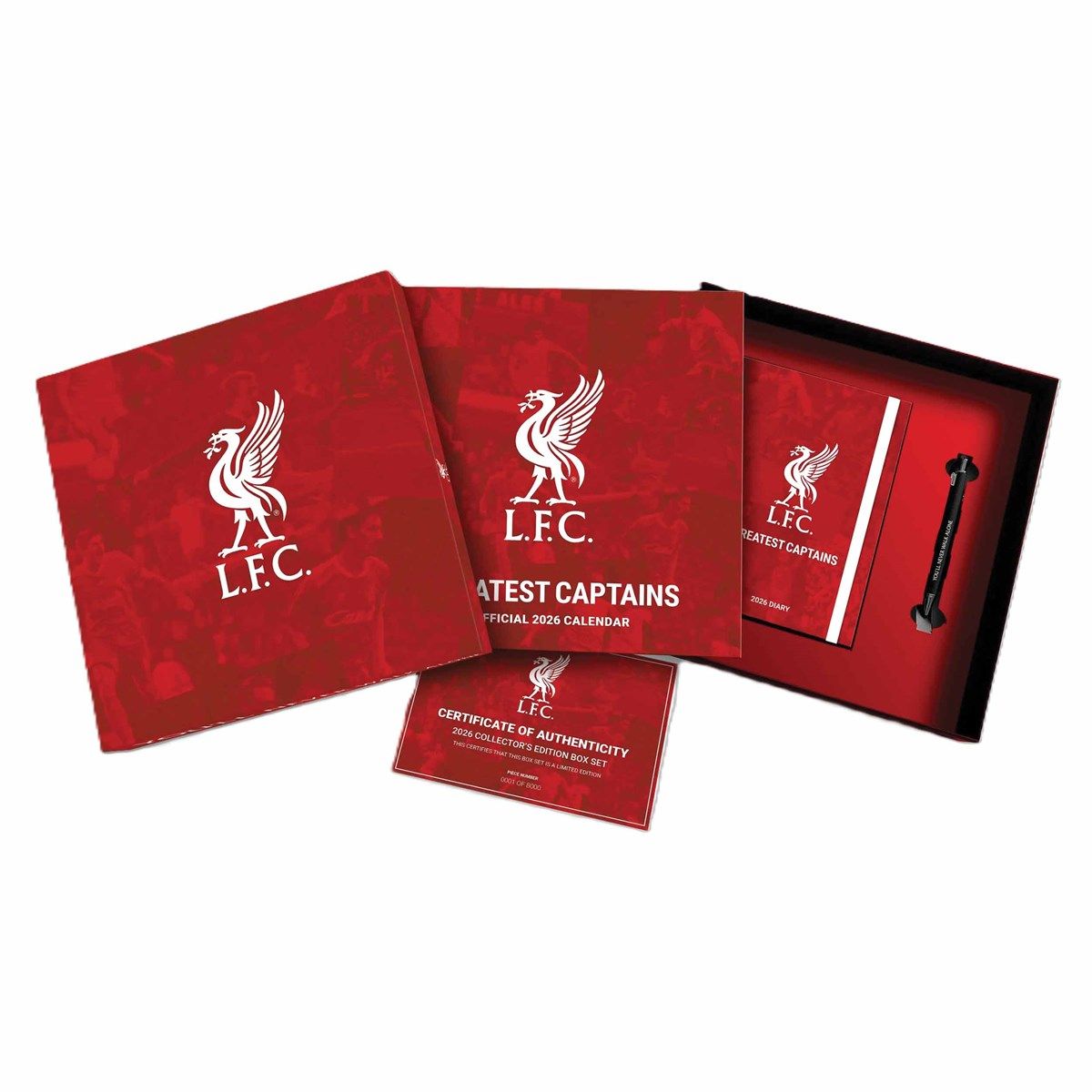 Liverpool FC 2026 Calendar/Diary/Pen in Musical Gift Box | Shop Today ...