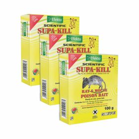 Efekto Supa Kill Rat Poison 3 Pack - 3 x 100G | Shop Today. Get it ...