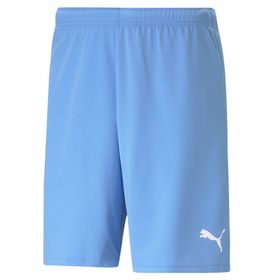 Puma Men's teamRISE Short Football Knitted Shorts - Blue (704942-18 ...