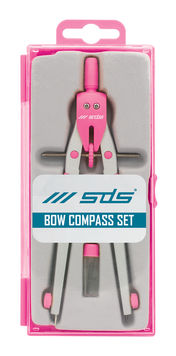 SDS Bow Compass Set - Pink | Shop Today. Get it Tomorrow! | takealot.com