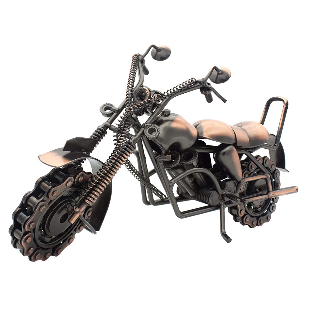 Home Decor Retro Vintage Metal Harley Motorcycle Ornament - 29cm | Shop ...