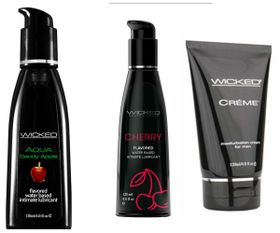 Wicked Adult Masturbation Cream Creme w Cherry & Candy Apple Lube ...
